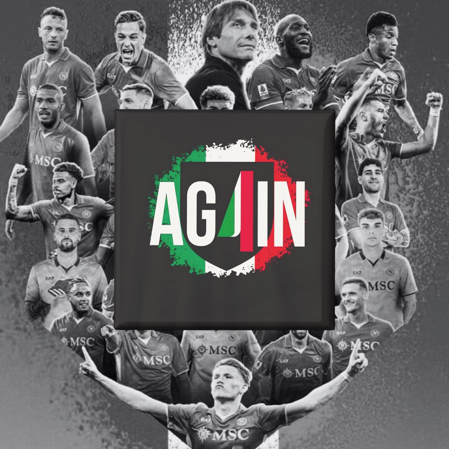 Magnete Napoli Scudetto 2025 – Edizione AGAIN – MagnetSi